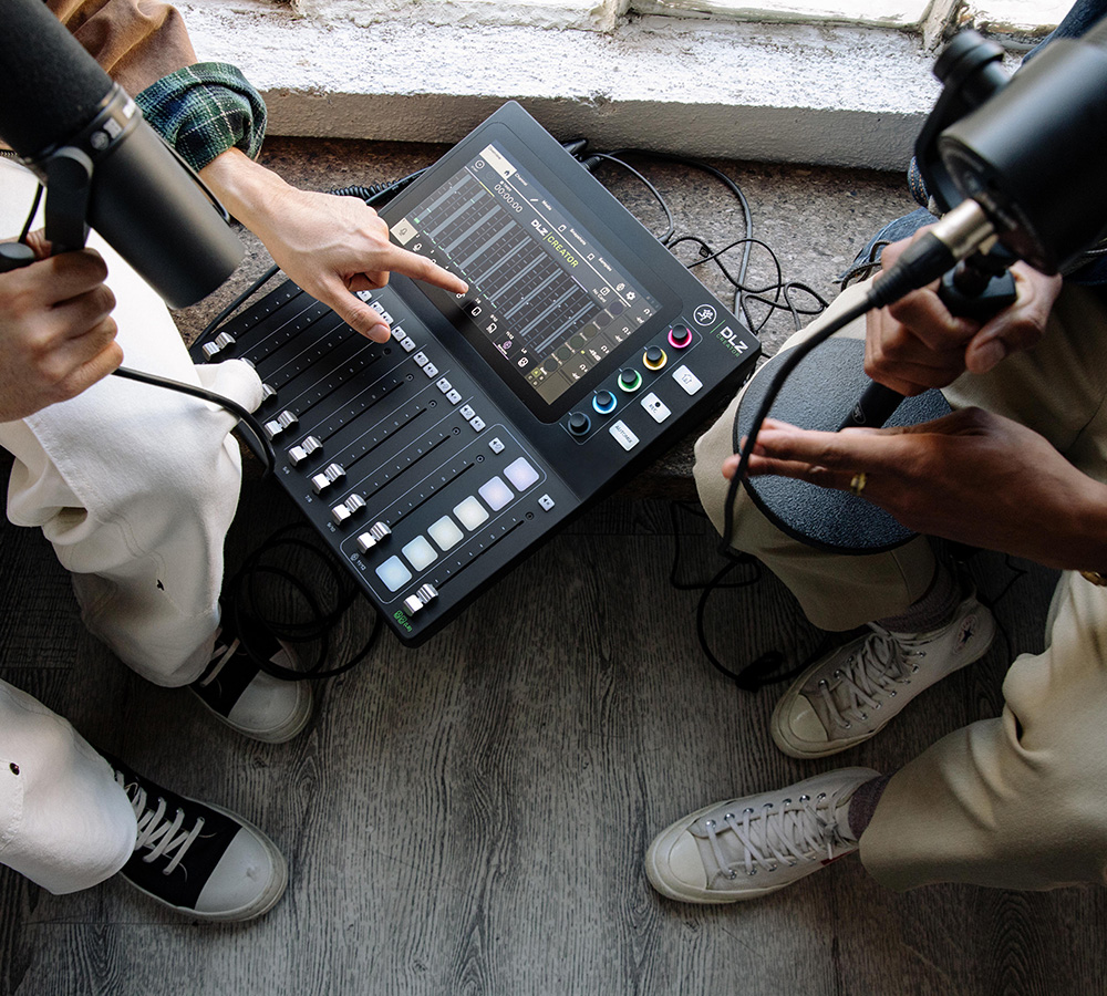 DLZ Creator 今までの概念をくつがえすデジタルミキサー Technology | MACKIE