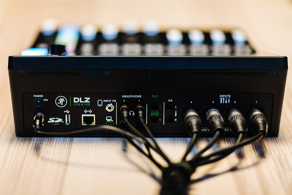 DLZ Creator 今までの概念をくつがえすデジタルミキサー Technology | MACKIE