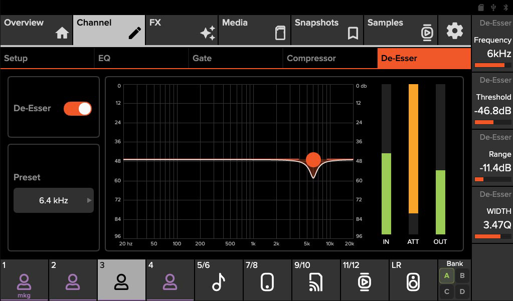 DLZ Creator 今までの概念をくつがえすデジタルミキサー Technology | MACKIE